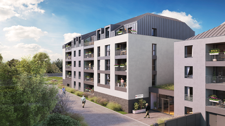 Résidence Les Sénioriales - Angers située à , LMNP neuf - Expert Invest ...