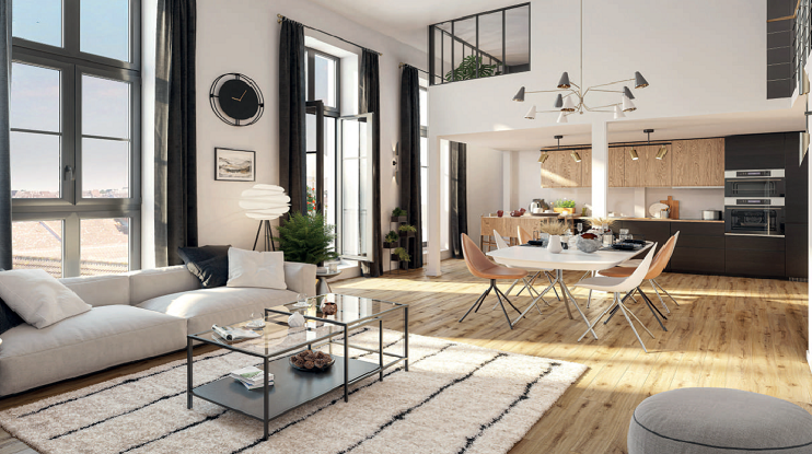 Résidence Le Carré des Loges située à , Pinel neuf, Résidence ...